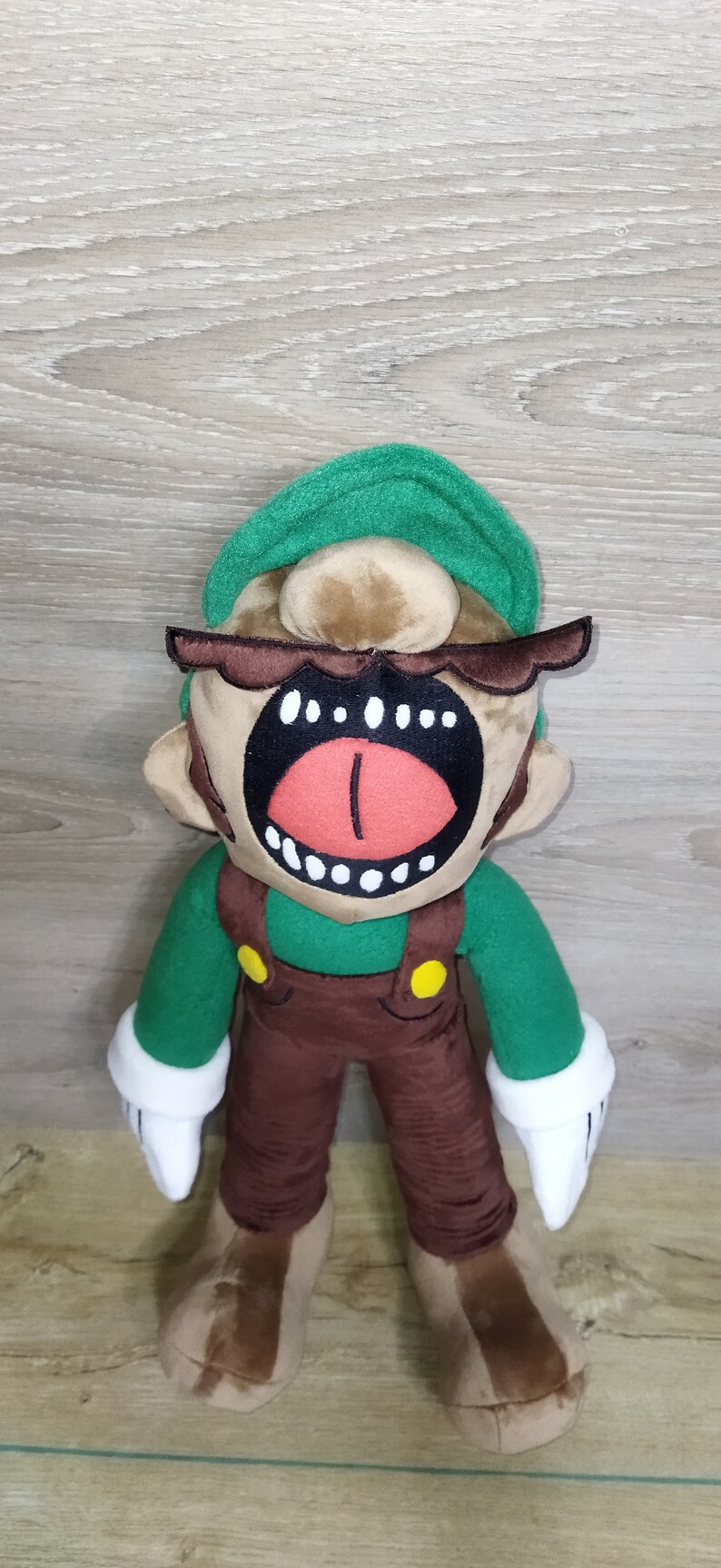 Plush to Order. PS 135. Mario Exe . Mario's Madness. Large - Etsy