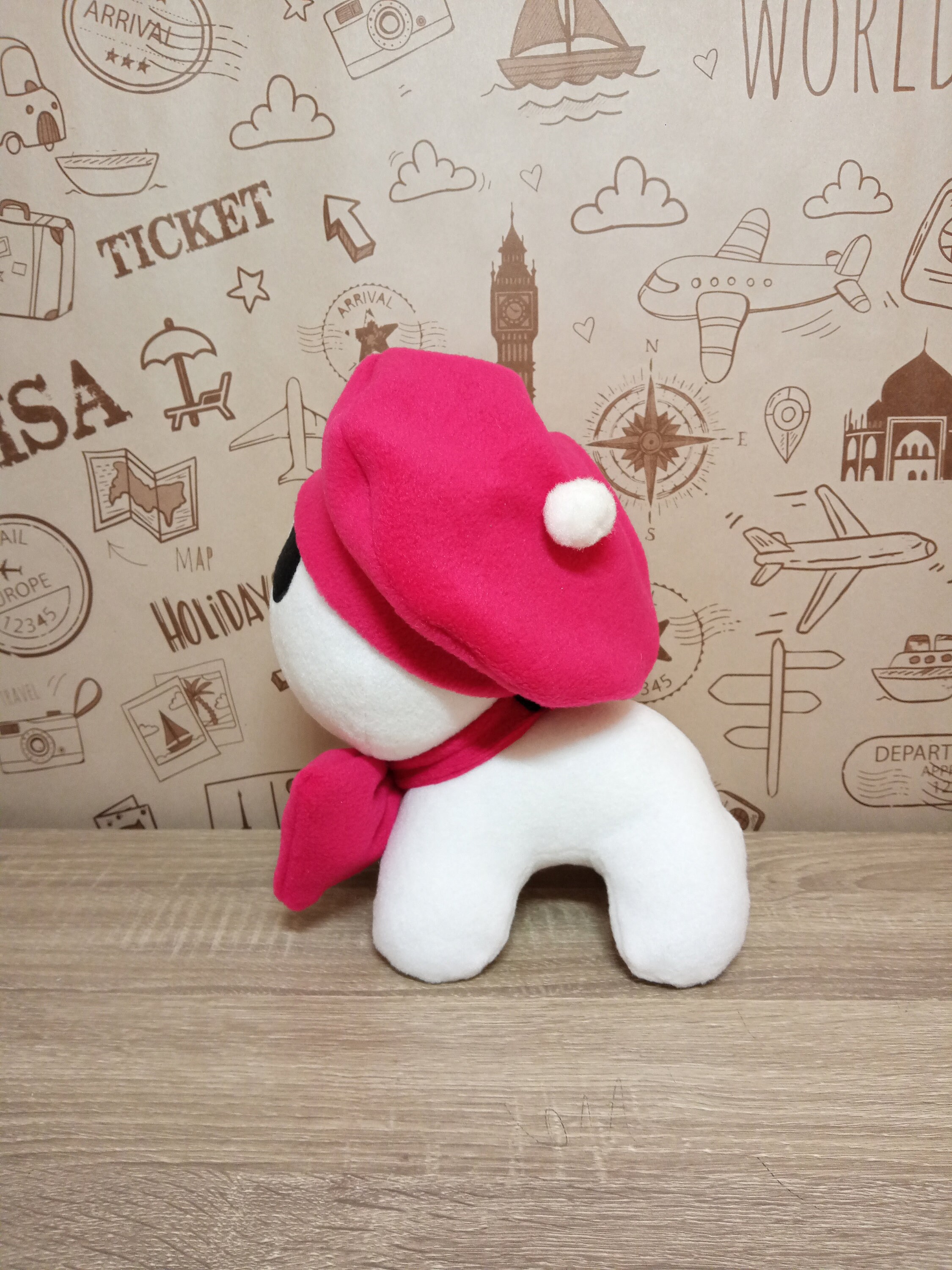 Yippee in a Beret (color of Your Choice) .tbh. Plush Toy. Ready to Ship ...