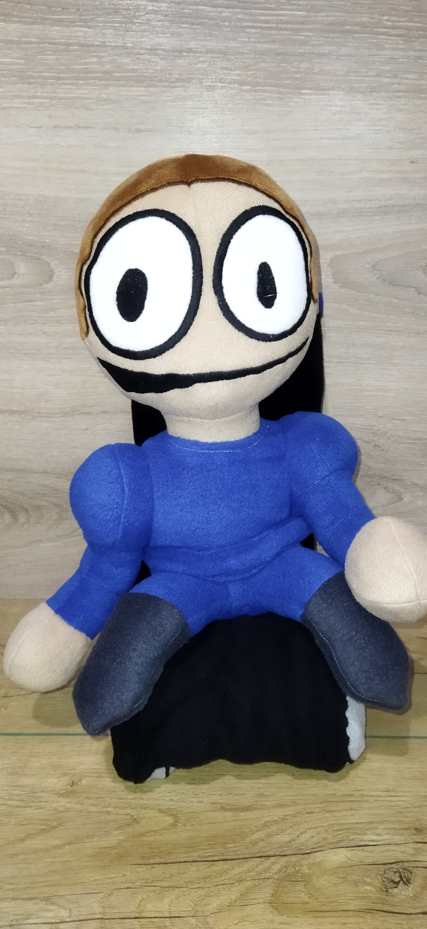 Dave but Awsome Fnf. Friday Night Funkin. Large Plush Toy. - Etsy