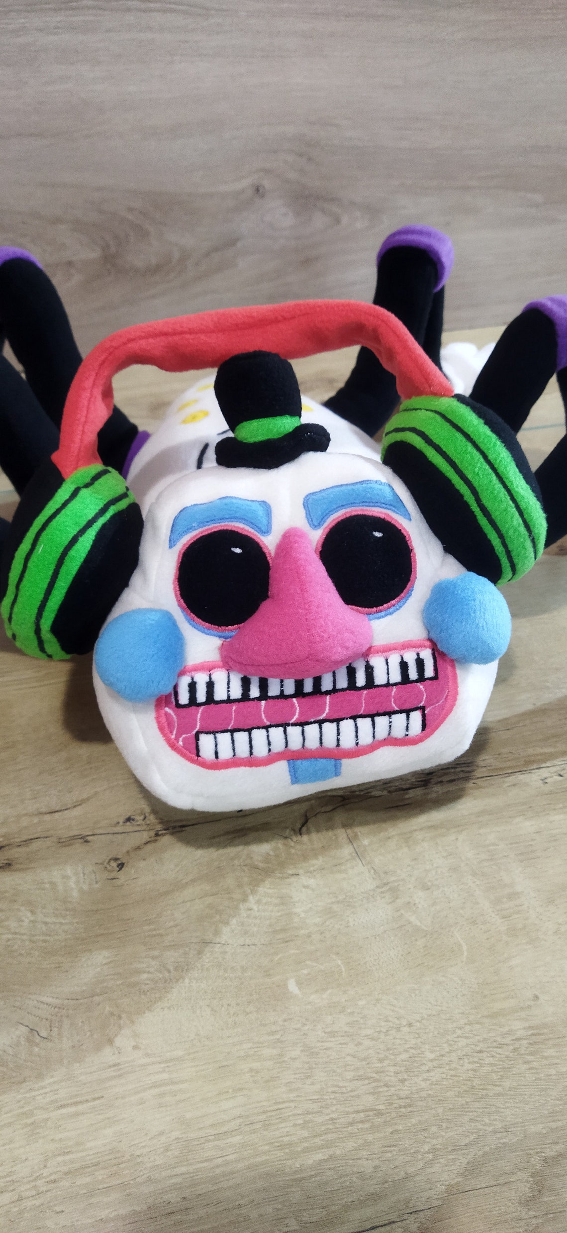 DJ Music Man . Animatronic FNAF. Large Plush Toy. Size 13.7 - Etsy ...