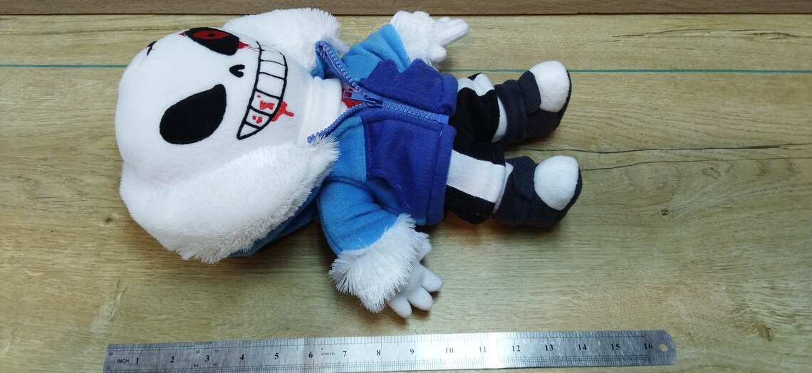 Undertale. Horror Sans. Large Plush Toy. Size 14 Inch | Etsy