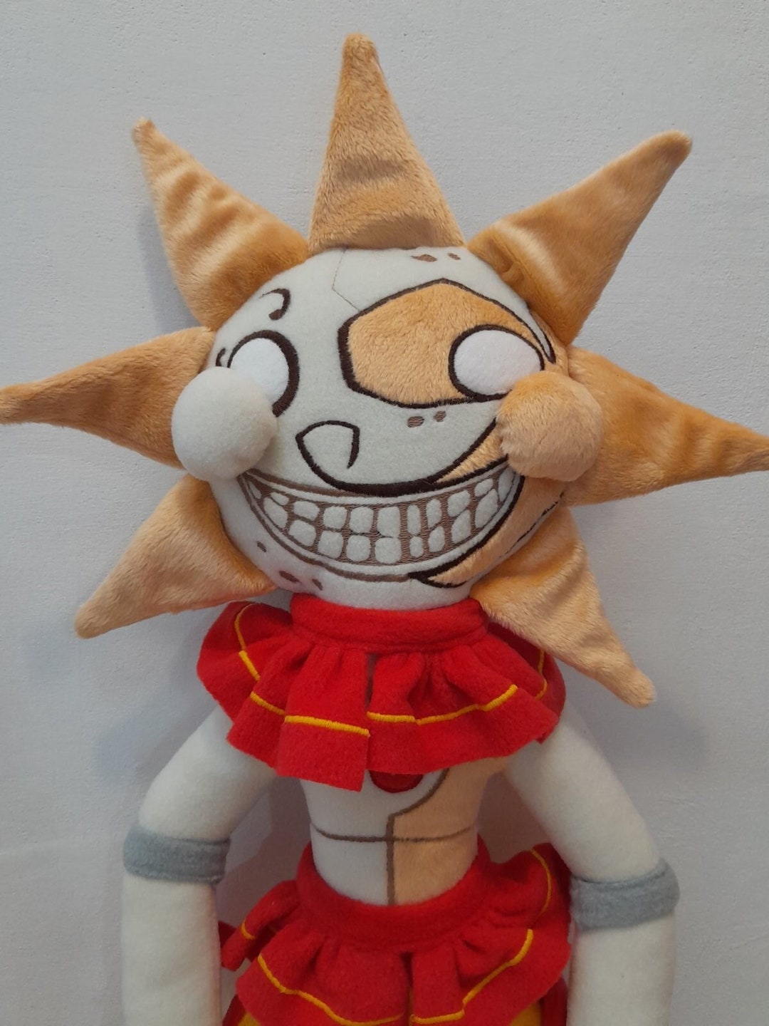 Sun 2. FNAF. Sun Daycare Attendant Sundrop. Large Plush Toy. Size 22 ...