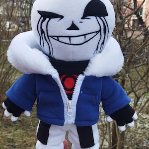 Killer Sans. Undertale. Large Plush Toy. Size 15 Inch - Etsy