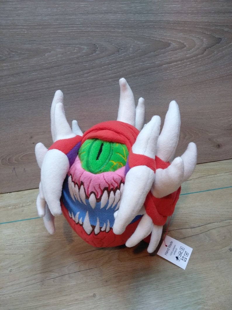 Cacodemon. Large Plush Toy. DOOM Eternal. 12 Inch - Etsy