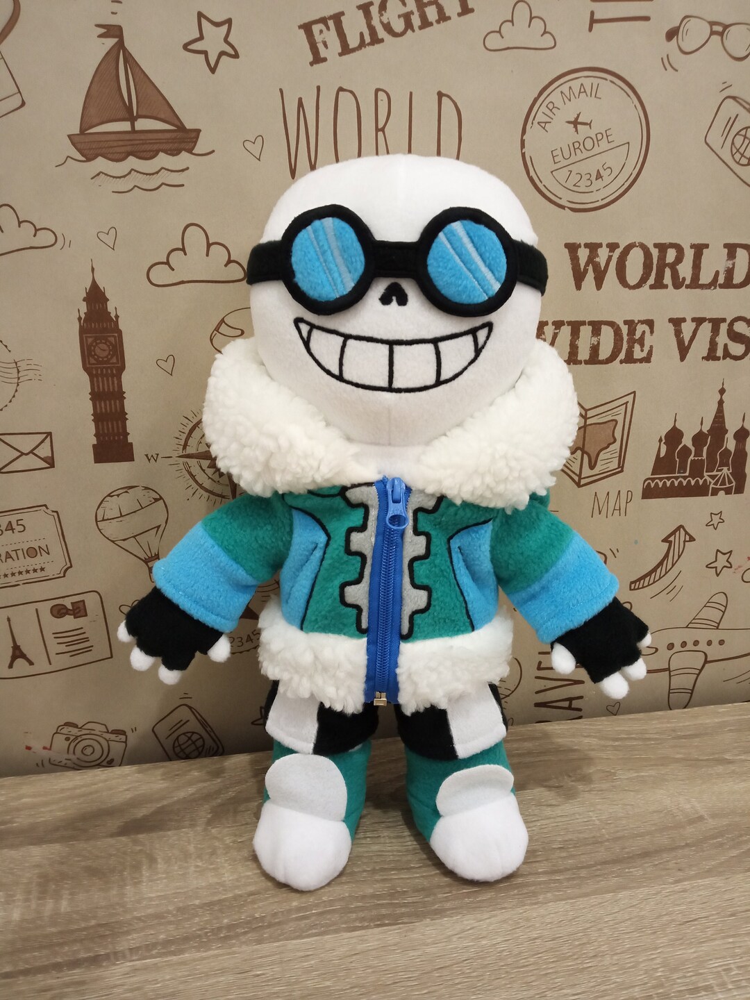Quantumtale Sans. Undertale. Large Plush Toy. Size 15 Inch (38sm). - Etsy