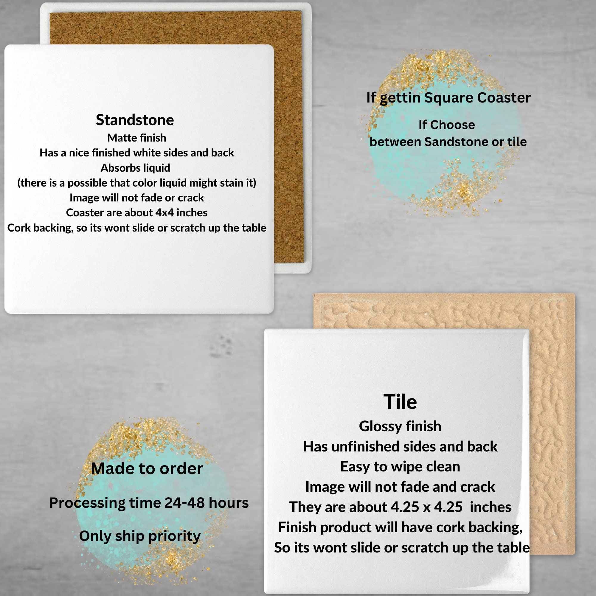 Goth Coasters Raven Coasters, Goth Table Decor, Cabin Decor, Goth Gift ...