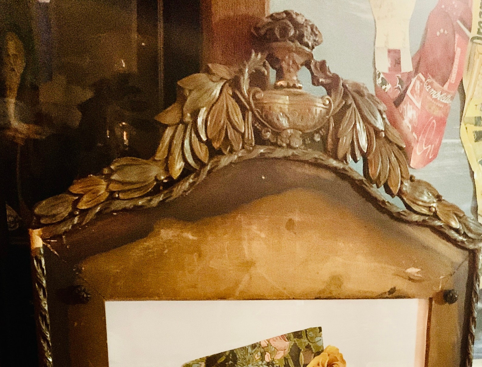 Tattoo Art, Original Tattoo Paper Collage in Unique Antique Frame - Etsy