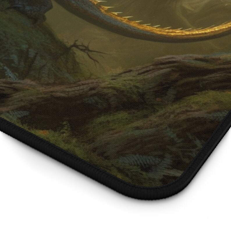 Dragon Playmat, Bronze Dragon, TTRPG Play Mat, D&D Theme Mousepad, Dice ...