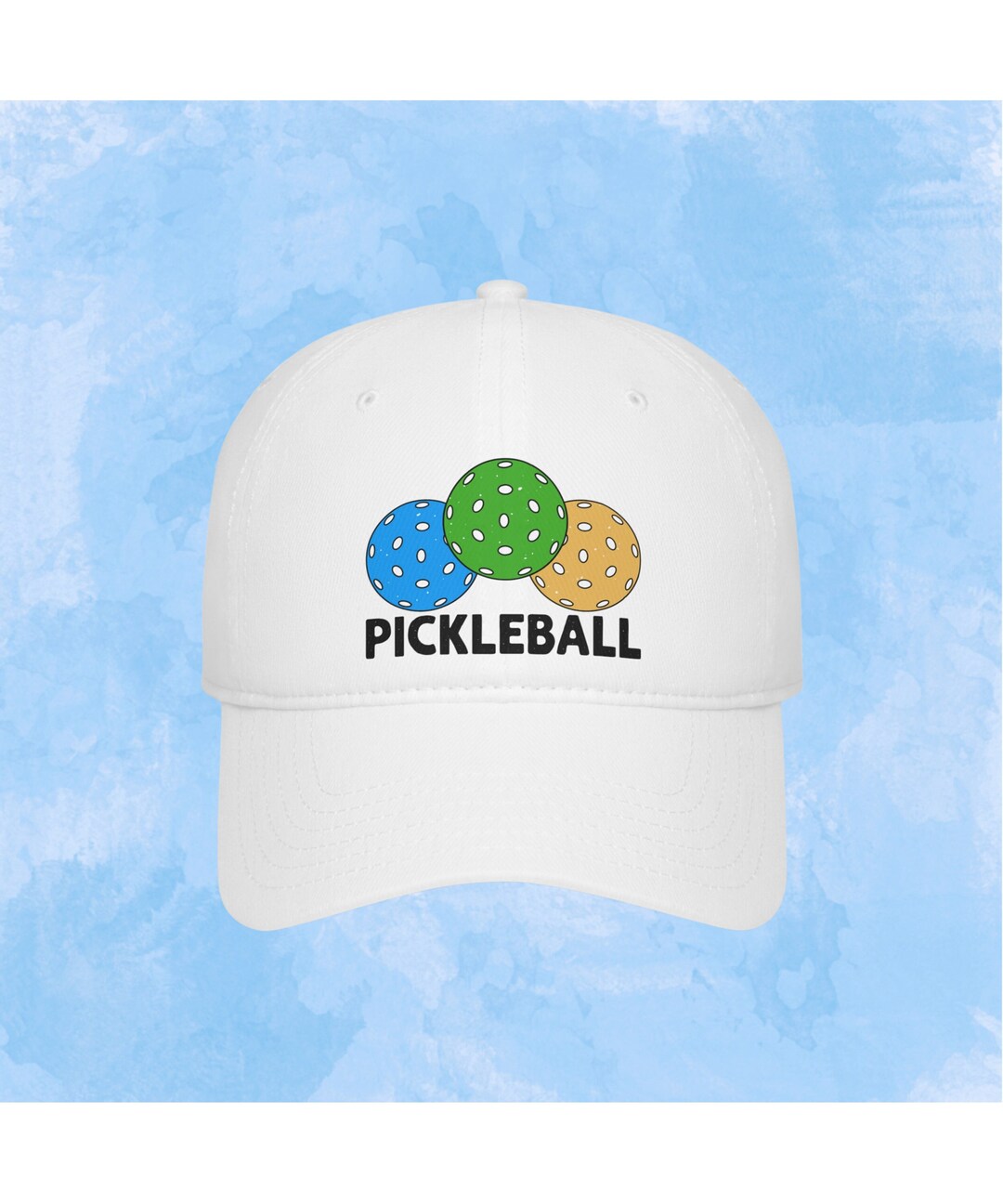 Pickleball Hat, Pickle Balls Cap, Summer Sport Hat With Brim, Moisture ...