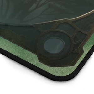 Elven Forest, Green Playmat, TTRPG Play Mat, D&D Theme Mousepad, Dice ...