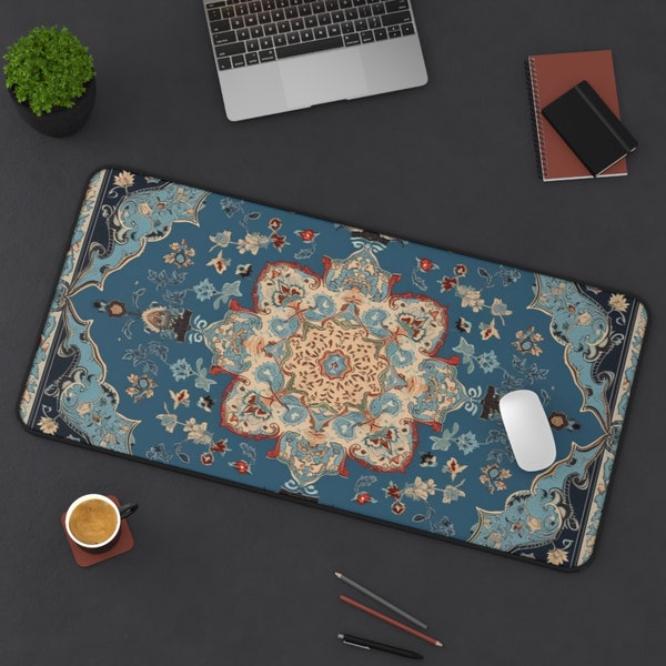 Blue Persian Rug - Etsy