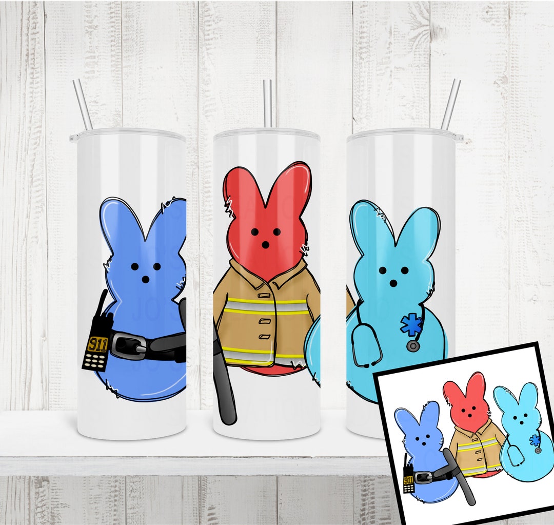 First Responder Easter Design | Easter Peep PNG | East Bunny First ...