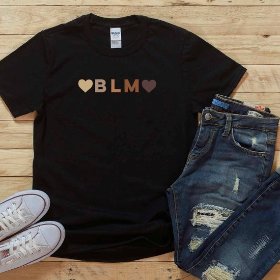 Black Lives Matter Shirt BLM T-shirt Human Rights Shirt - Etsy
