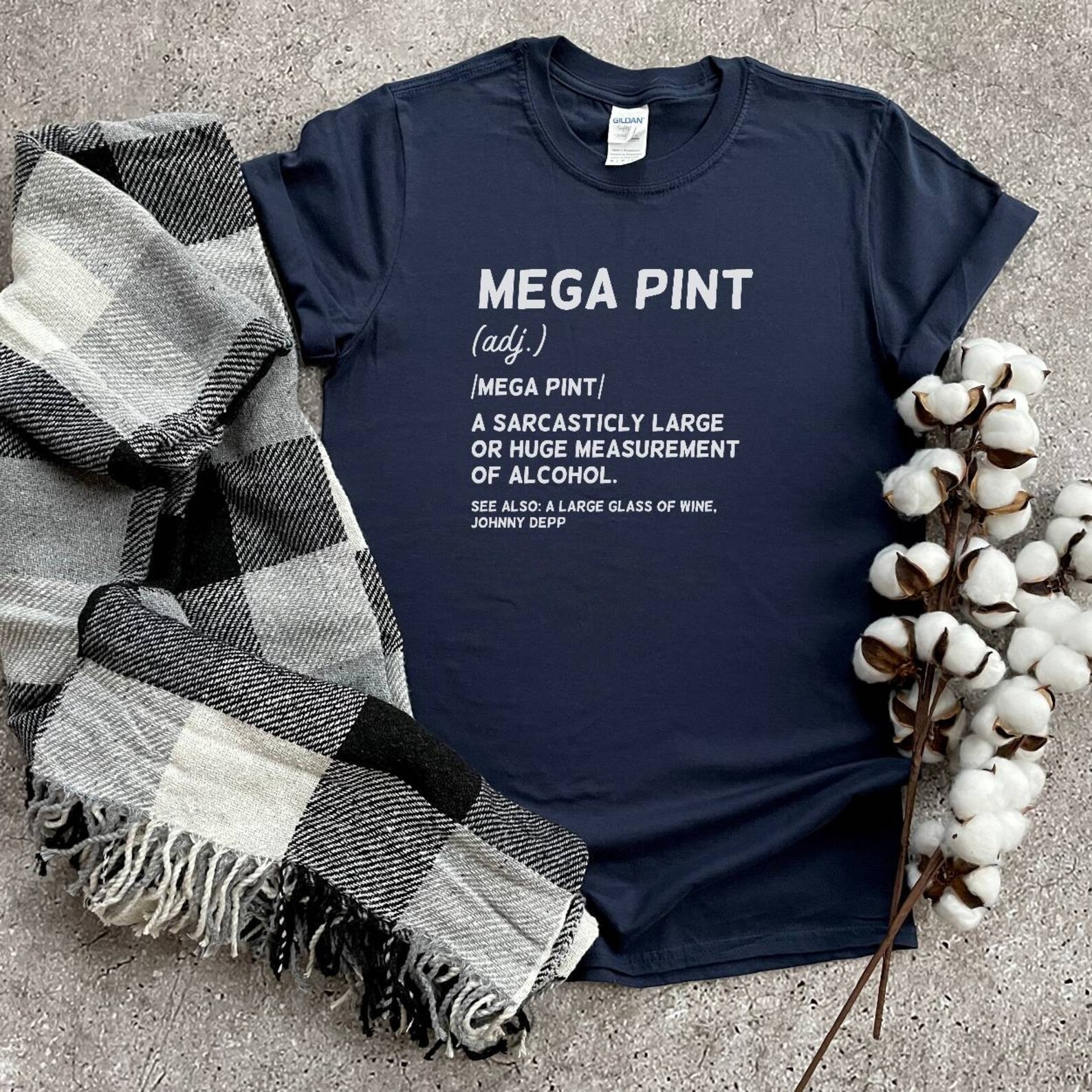 Mega Pint Shirt, Funny Johnny Depp Shirt, Justice for Johnny, Alcohol ...