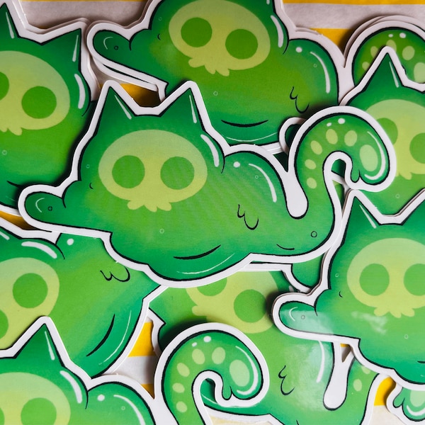 Slime With Cat - Etsy