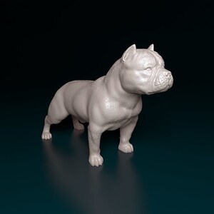 American Bully Figurine, American Bully Dog Gift, American Bully Gift ...