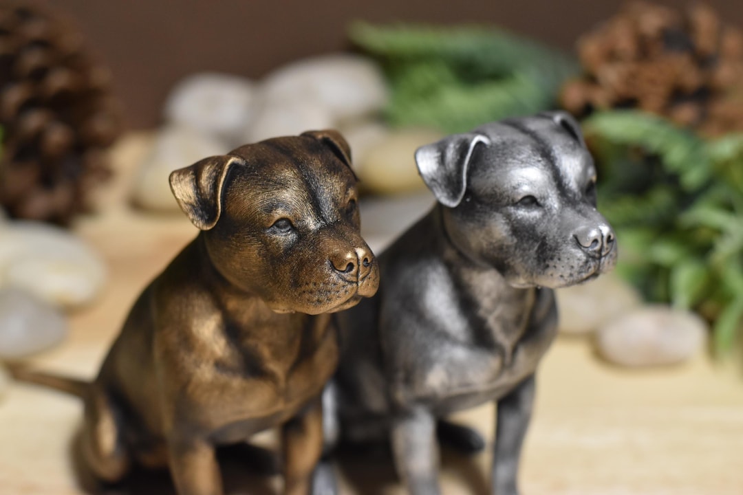 Realistic Pitbull Statue - High-quality Dog Lover Decor and Gifts ...