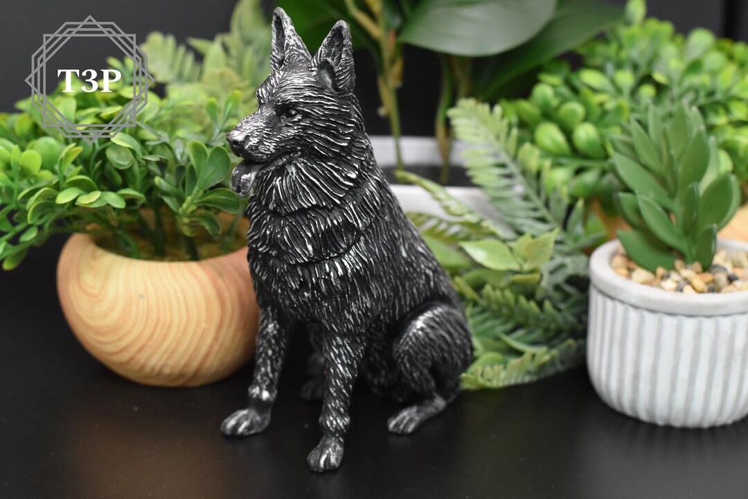 German Shepherd Figurine, German Shepherd Statue, German Shepard Gift ...