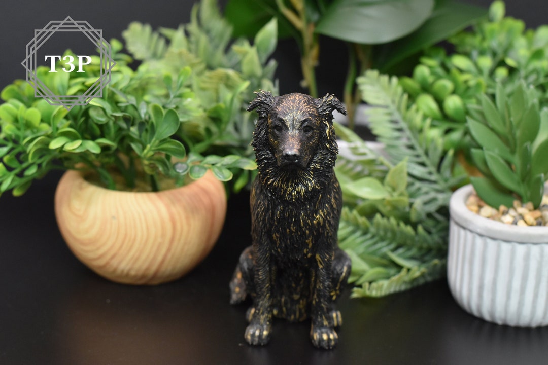 Retriever Statue - Handmade Dog Sculpture, Perfect Gift for Dog Lovers ...
