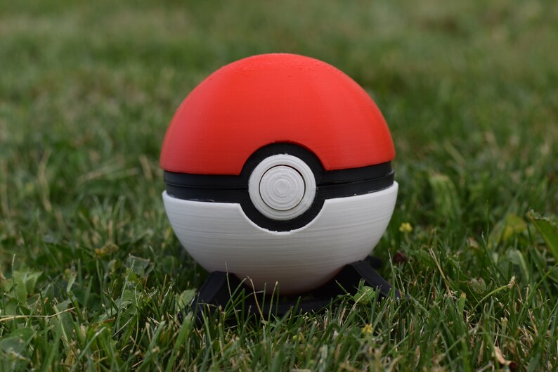 3D Printed Pokémon Pokeball - Etsy