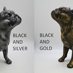 American Pitbull Standing Statue - Handmade Dog Figurine | Pet Lover ...