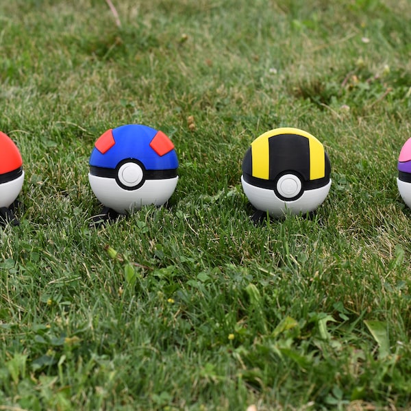 3d Printed Pokeball - Etsy