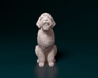 Goldendoodle Statue - Etsy
