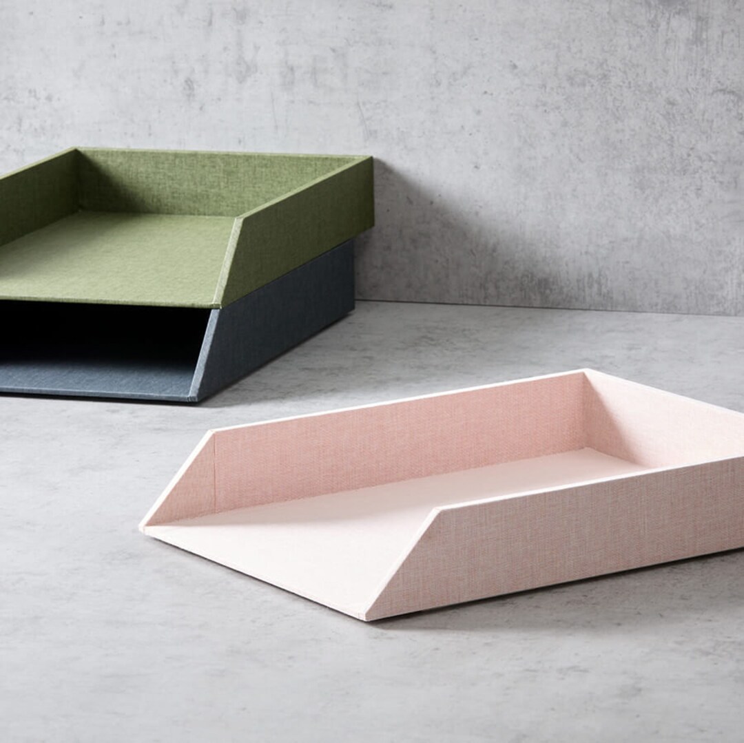 Fabric Letter Trays - Etsy