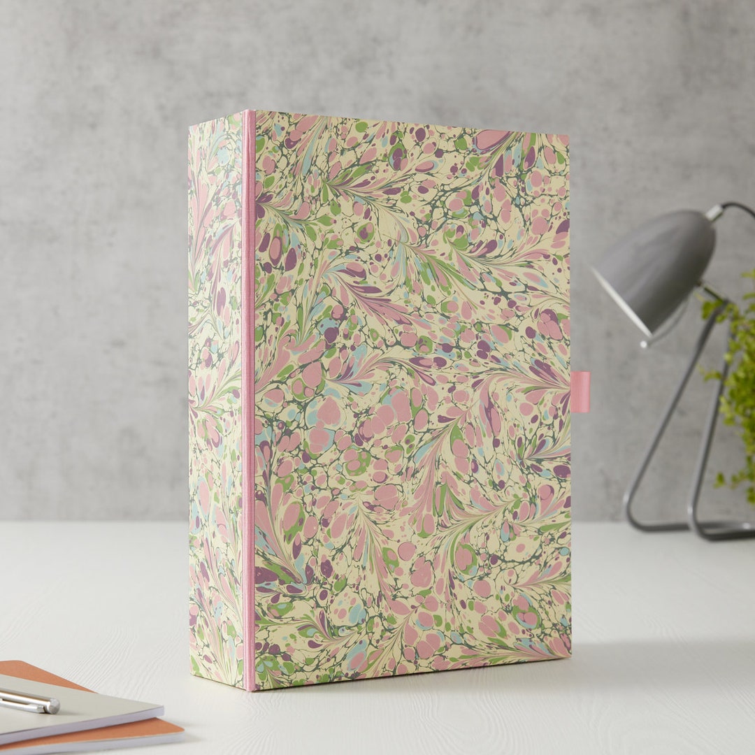 Essential Box File A4 Botanical Pink - Etsy UK