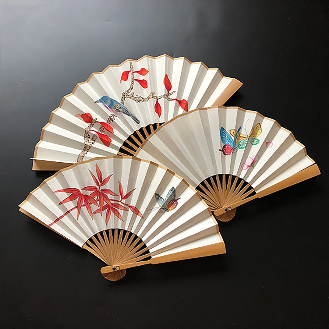Mini Folding Fan, Retro Folding Fan, Pocket Mini Fan, Portable Fan ...