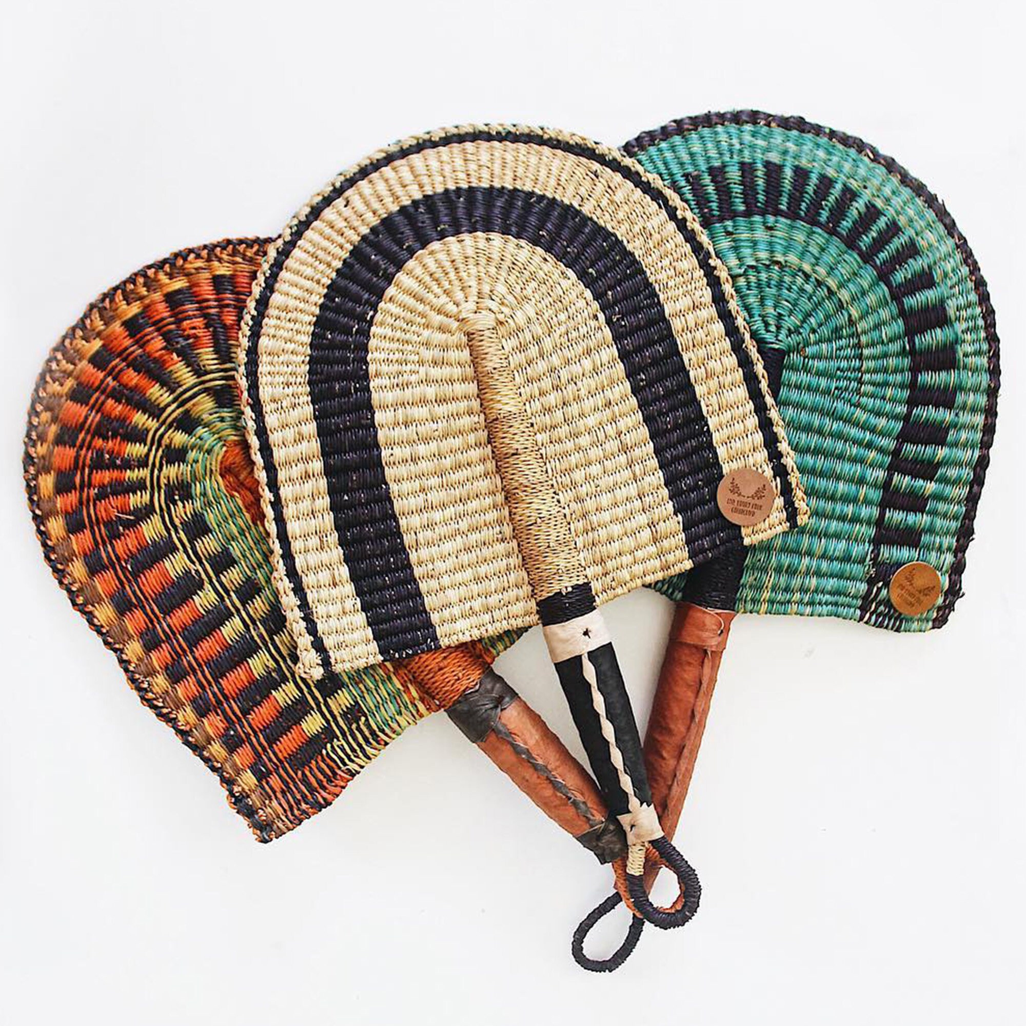 Handmade Unique Fan African Ghanaian Straw Fan Natural Grass | Etsy