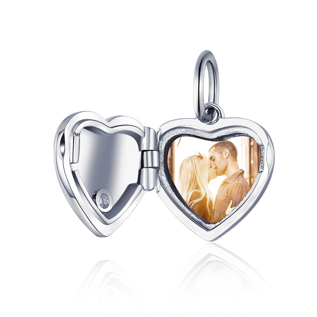 Personalized Photo Charm 925 Sterling Silver Charm Fits Pandora ...