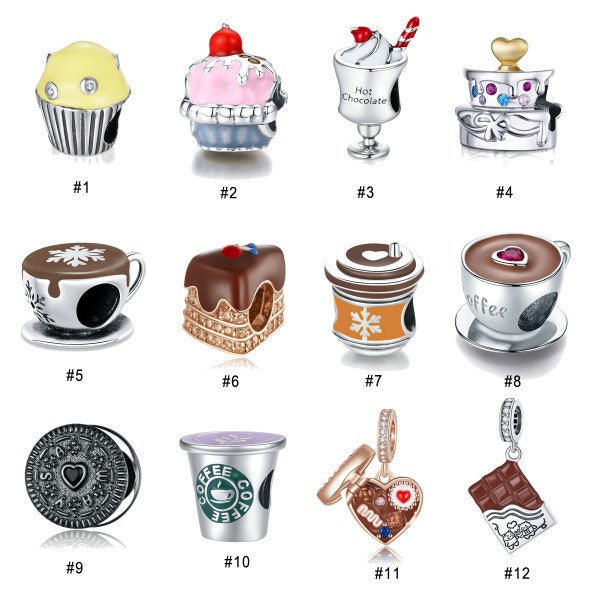 Food Charms - Etsy