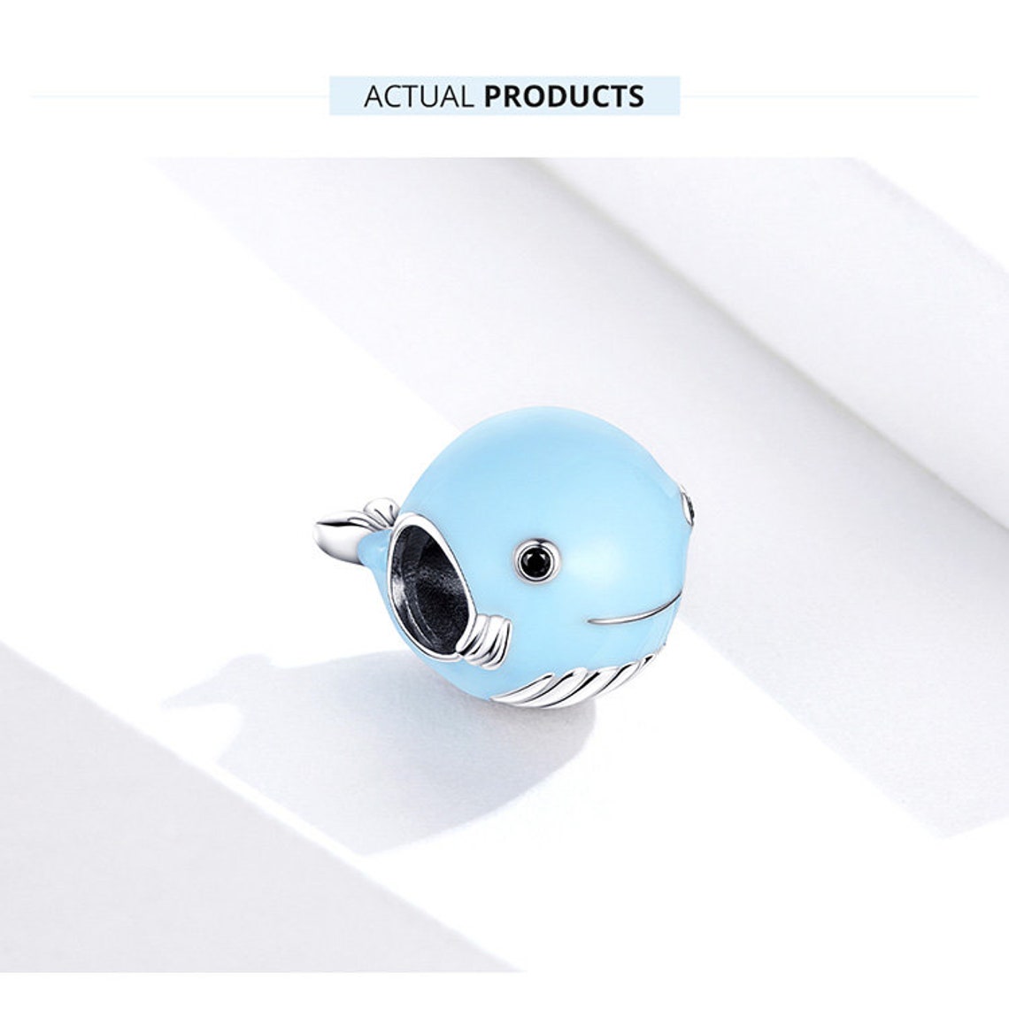 Blue Whale Charm, 925 Sterling Silver, Pandora Compatible - Etsy