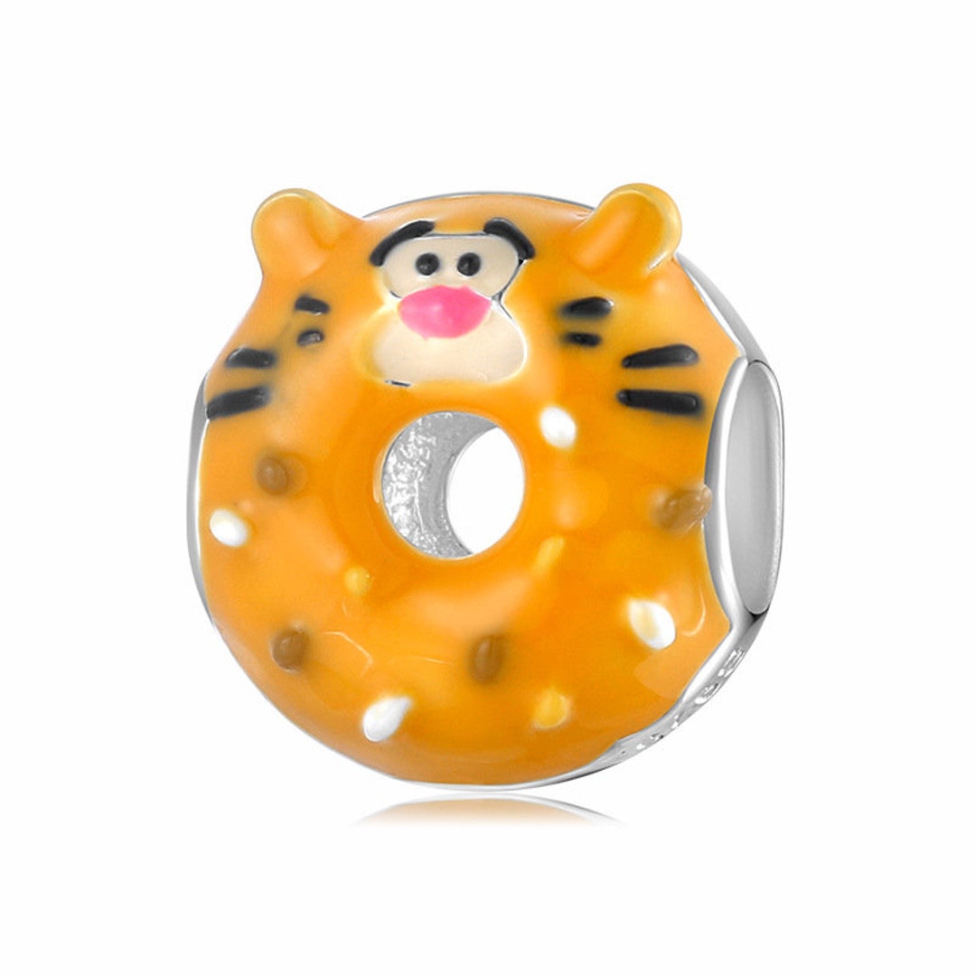 Donut Dessert Theme Charm Collection, 925 Silver Charm Fits Pandora ...