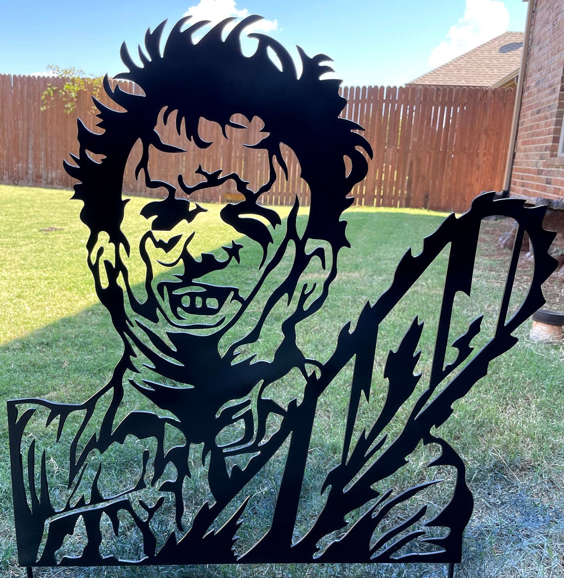 Plasma Cuttable "chainsaw Leather Face" - Etsy