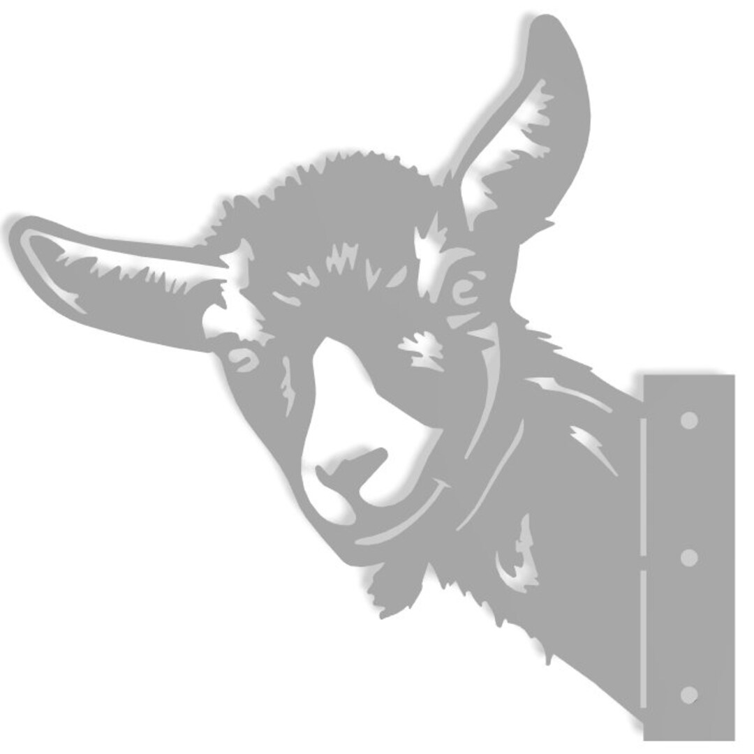 Plasma Cuttable "peek A Boo Goat" - Etsy