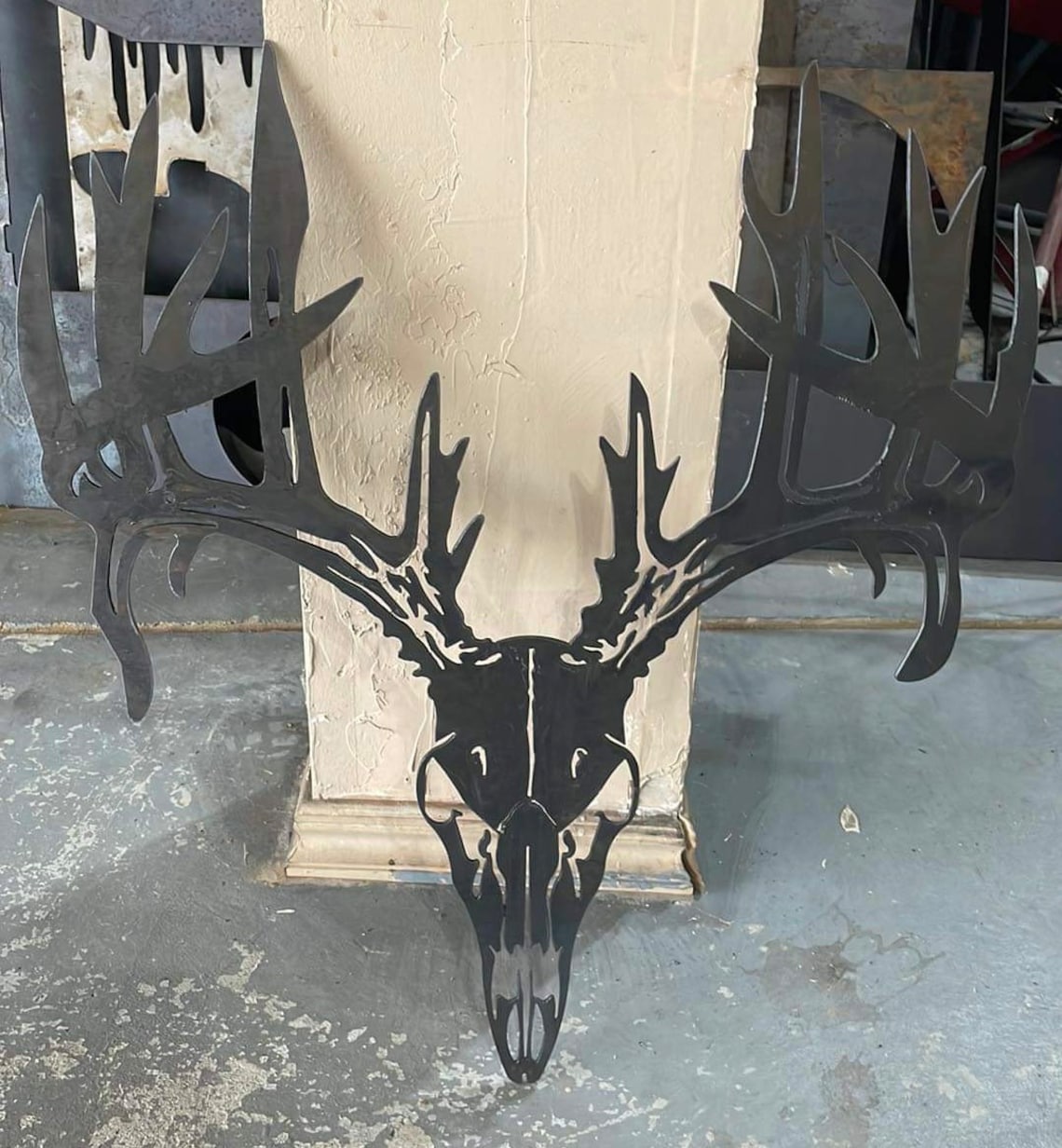 Plasma Cuttable Buck Skull - Etsy