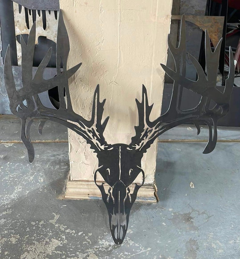 Plasma Cuttable Buck Skull - Etsy