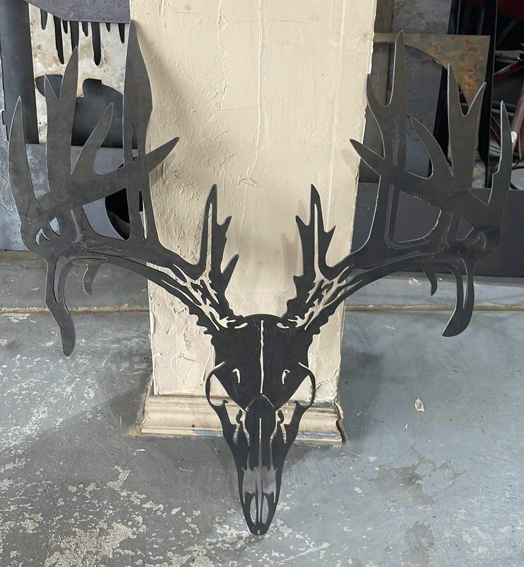 Plasma Cuttable Buck Skull - Etsy
