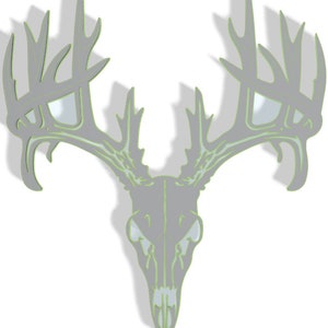 Plasma Cuttable Buck Skull - Etsy