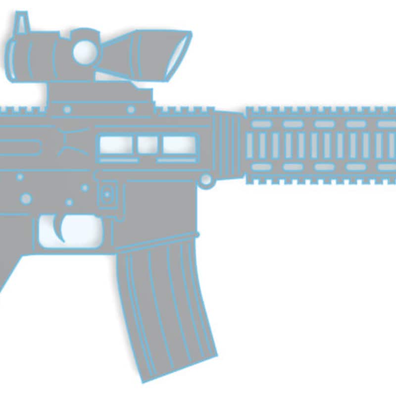 M4 Rifle Svg - Etsy