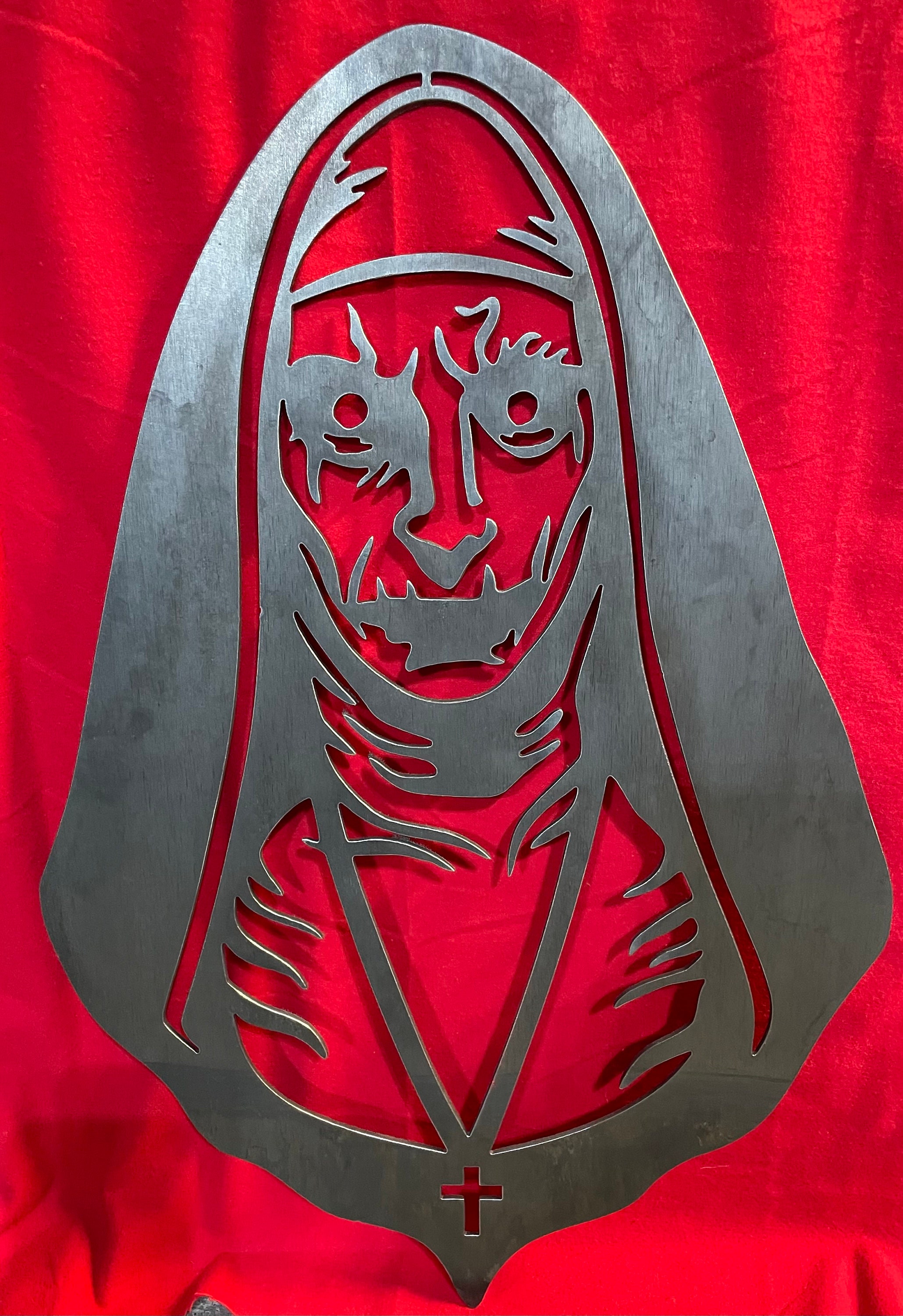 Plasma Cuttable "demonic Nun" - Etsy