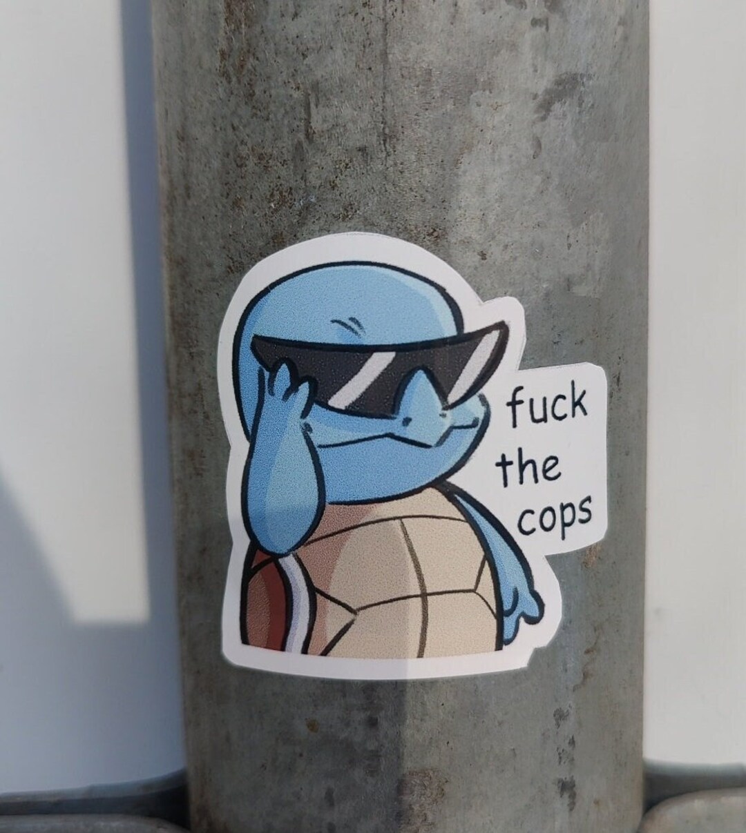 5x FK the Cops Pokemon Stickers - Etsy