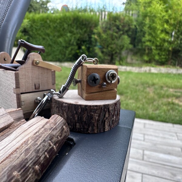 Wood Robot - Etsy