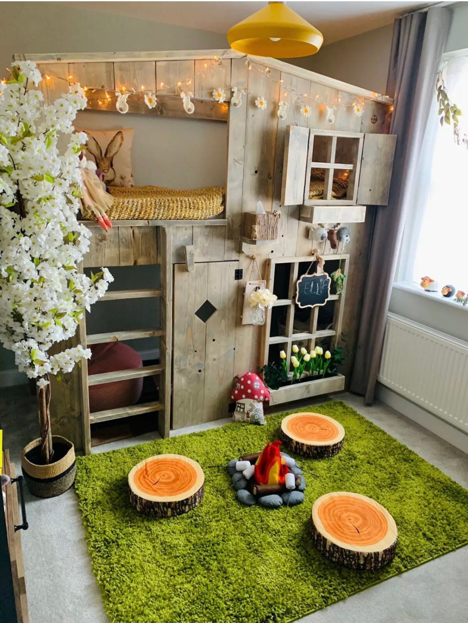 Handmade Felt Campfire Fire Flames Logs Rocks Marshmallows - Etsy UK