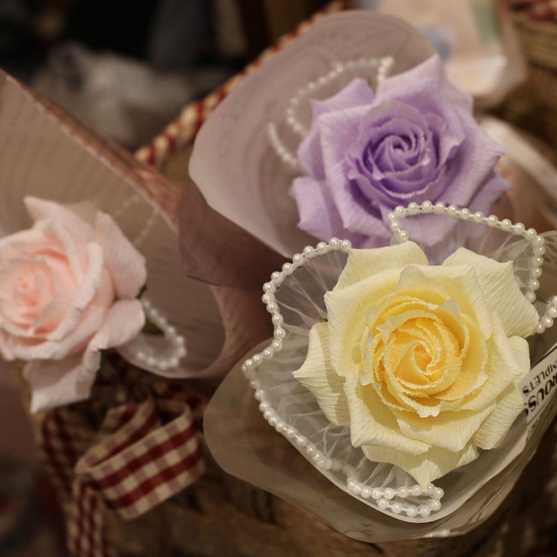 Handmade Paper Rose - Etsy