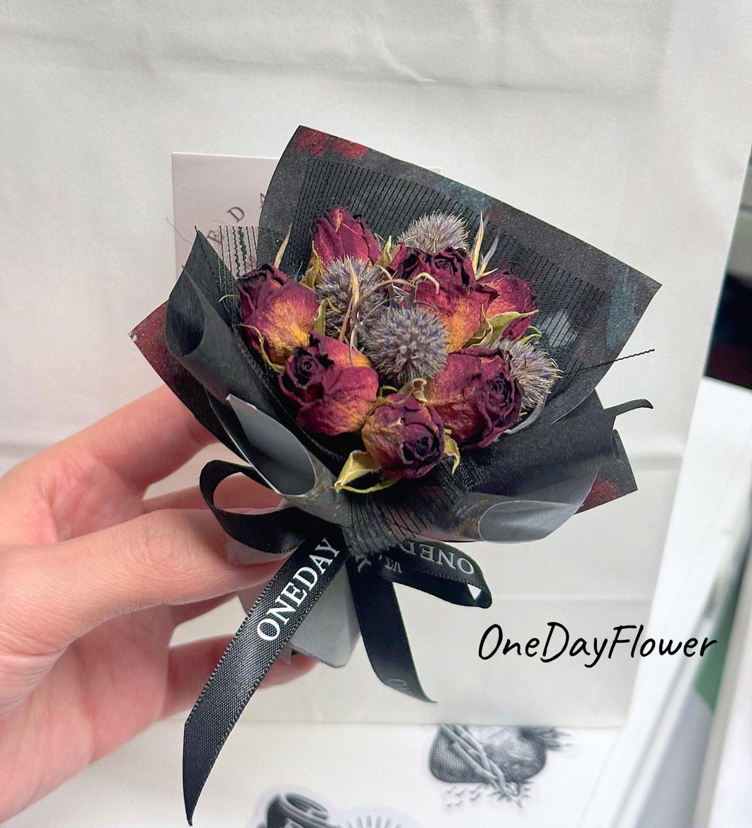 Mini Rose Bouquet - Etsy