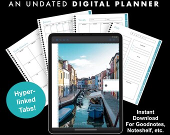 Cactus Creations Digital Planner by Macwellsart Undated - Etsy