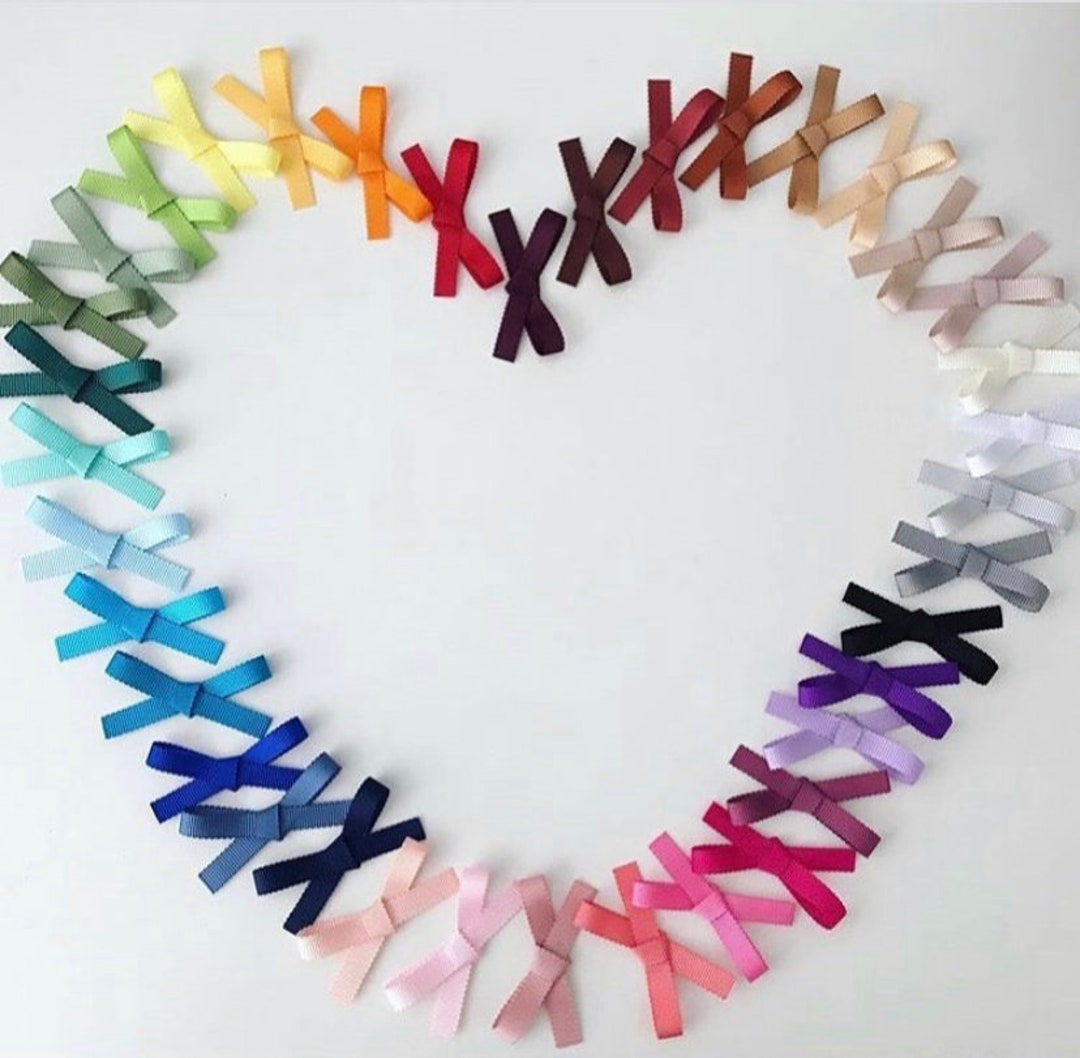 Petersham ribbon bow ribbon hair bows baby head bands - Etsy Italia